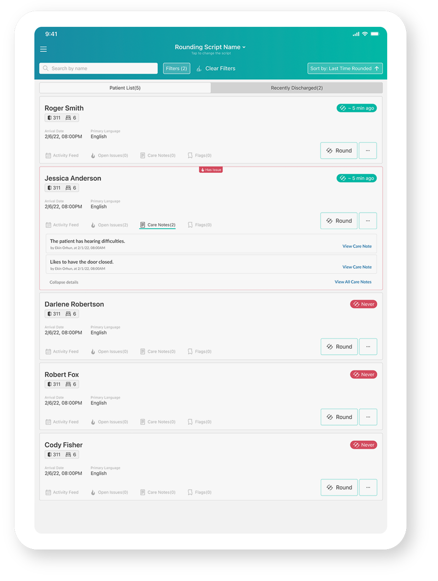 CipherRounds: Hospital Patient Rounding Tool - CipherHealth